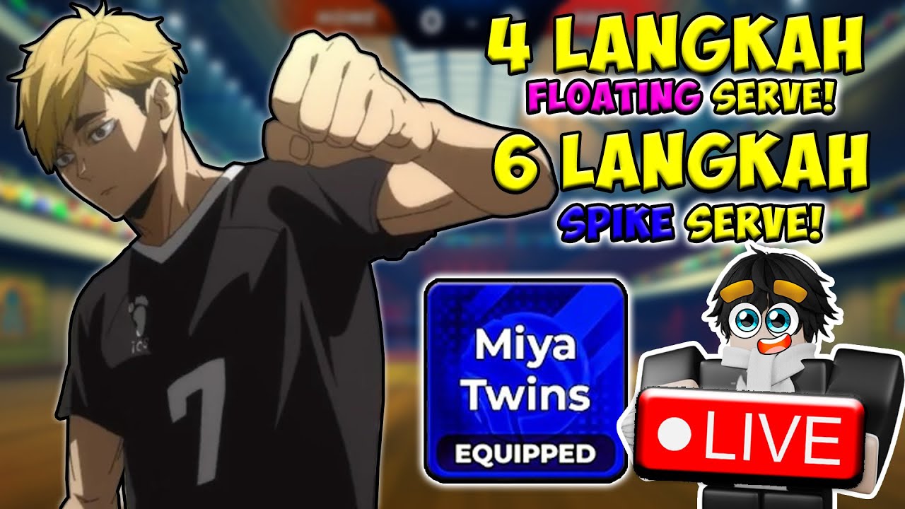 MIYA TWINS IS BACK! PLEASE 1 LUCKY SPIN! LANGSUNG SAJA!!!! Volleyball ...