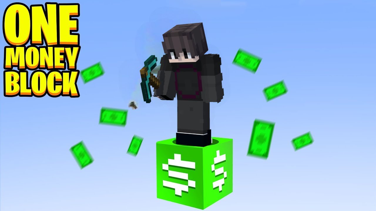 Minecraft, But There's Money Block...!!ft@NotKine - YouTube