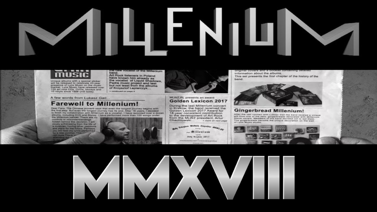 Millenium - "MMXVII" (2018) Album Trailer (Progressive Rock) - YouTube