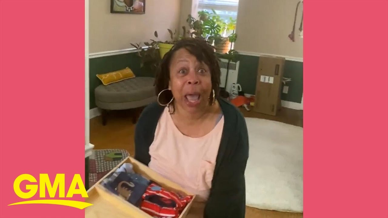Son Surprises Mom And Grandma With Wifes Pregnancy News Youtube