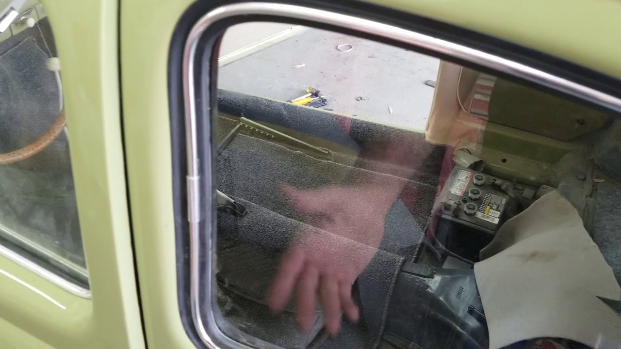 Original window trim VW Bug what's the difference - YouTube