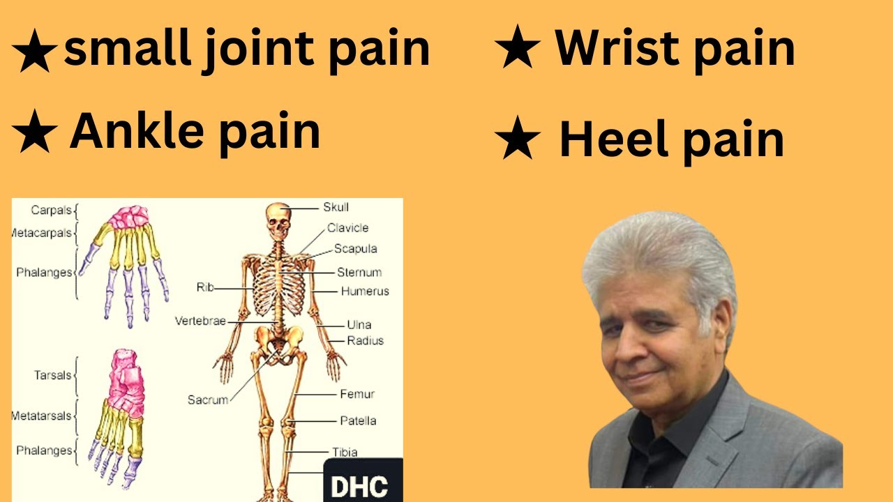 Ankle, wrist, heel and small joint pain it's homeopathic treatment. Dr ...