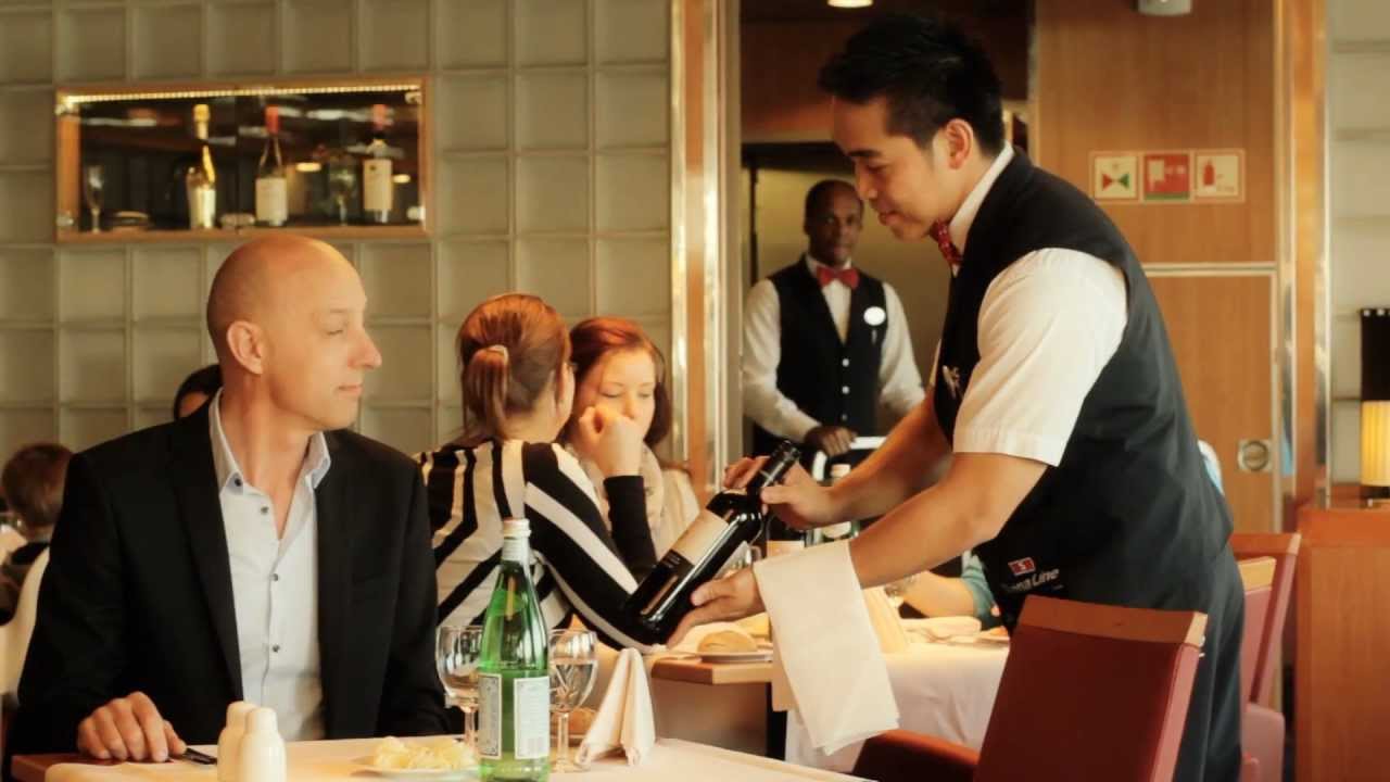 Stena Line Superferry's - Restaurant - YouTube