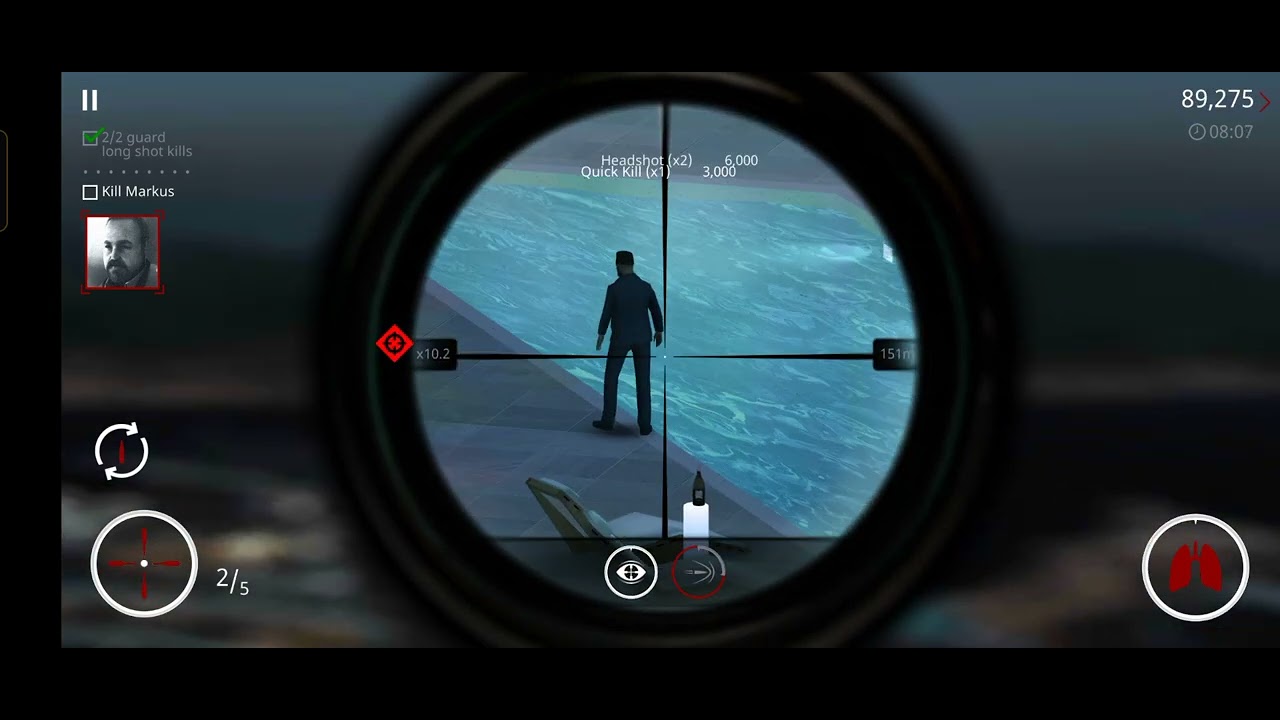 Hitman Sniper Chapter 1 Mission 9 Gameplay Assination kills - YouTube