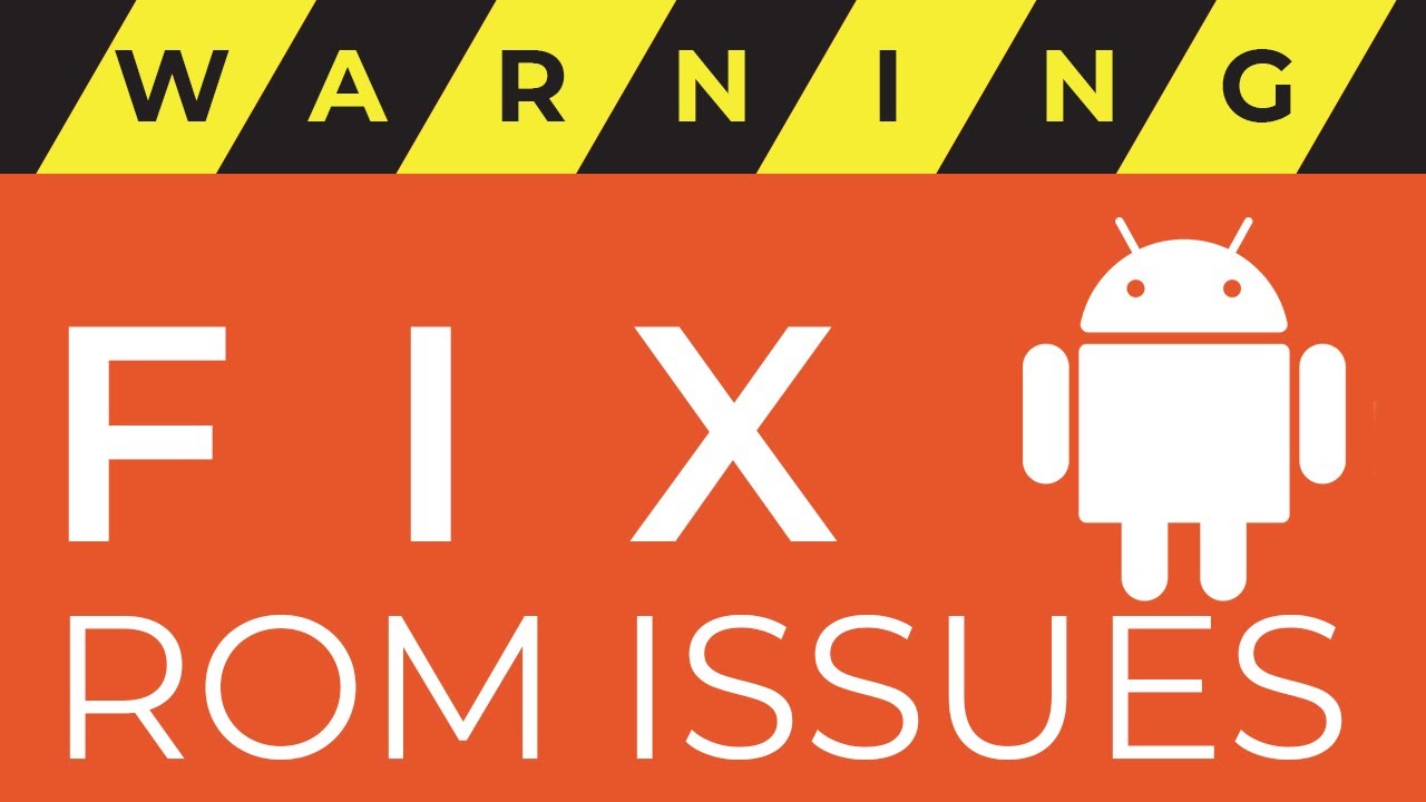Possible Issues After Installing Android ROM & Sensor FIX - YouTube