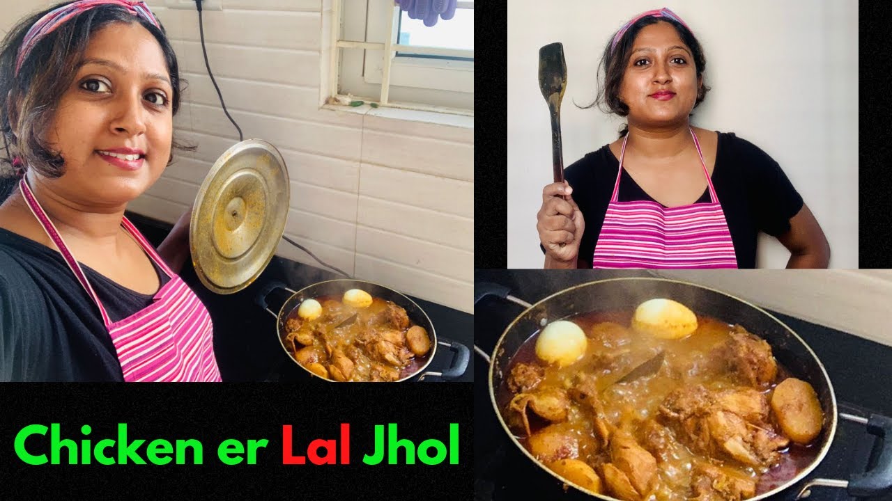 Bengali Chicken Lal Jhol Recipe || Inspired by @BongEats - YouTube