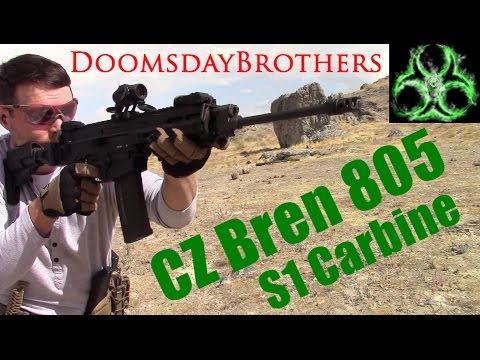 The FN SCAR Killer? - CZ Bren 805 S1 Carbine Review - YouTube