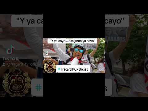 "Y ya cayo esta junta Ya cayo" #viral #Fracard_Tv #FueraJnjFuera # ...