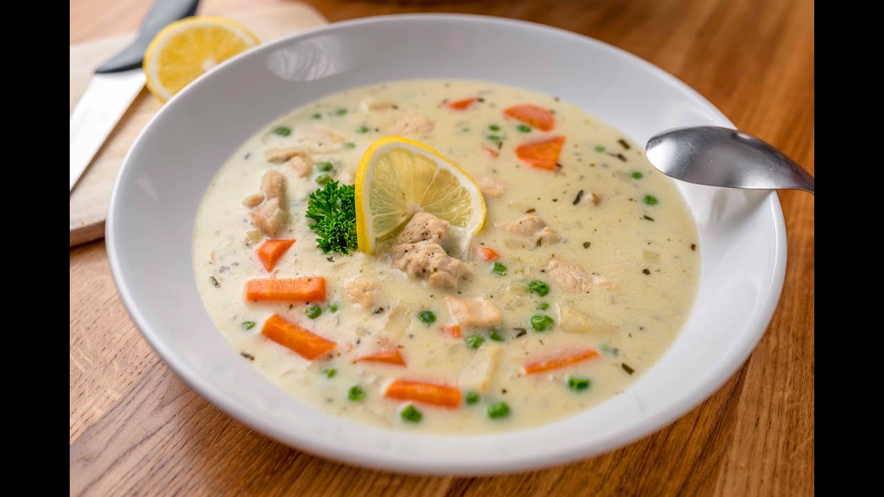 Tárkonyos csirkeragu leves recept - YouTube