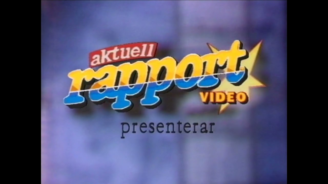 Aktuell Rapport Video (1994) - YouTube