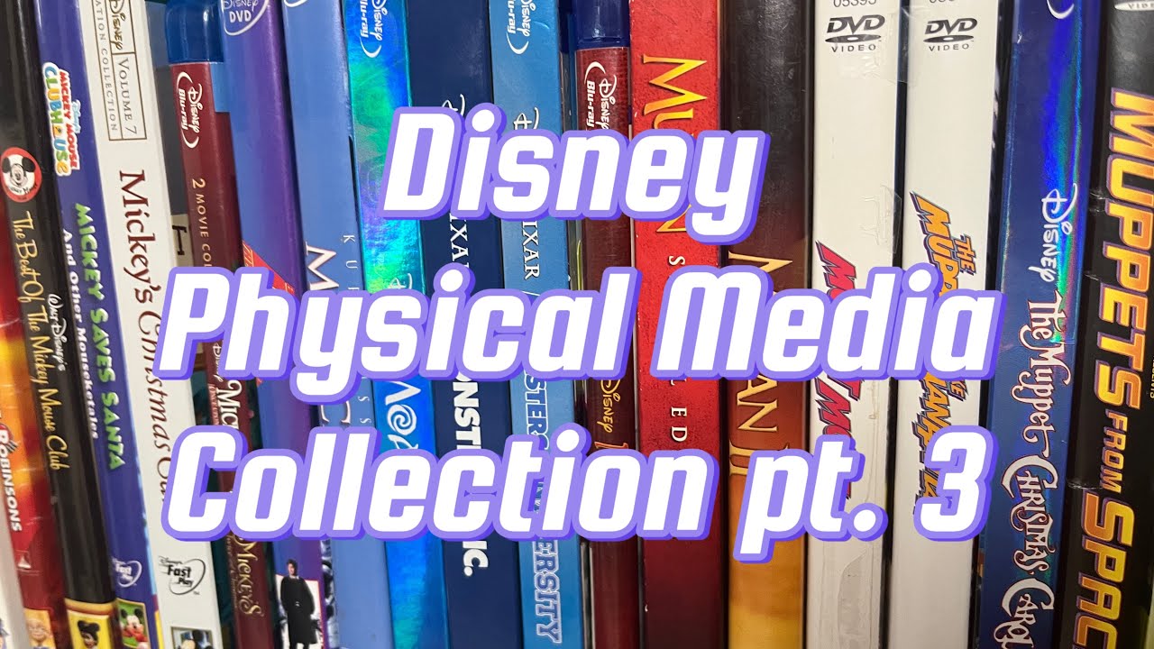 Disney Movie Physical Media Collection - Part 3 | Disney Blu-rays, DVDs ...