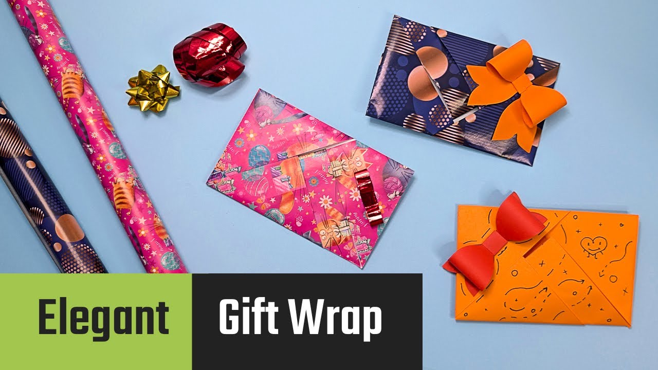 DIY Gift Envelope – Beautiful Packaging for Money or Cards 🎁💌 - YouTube