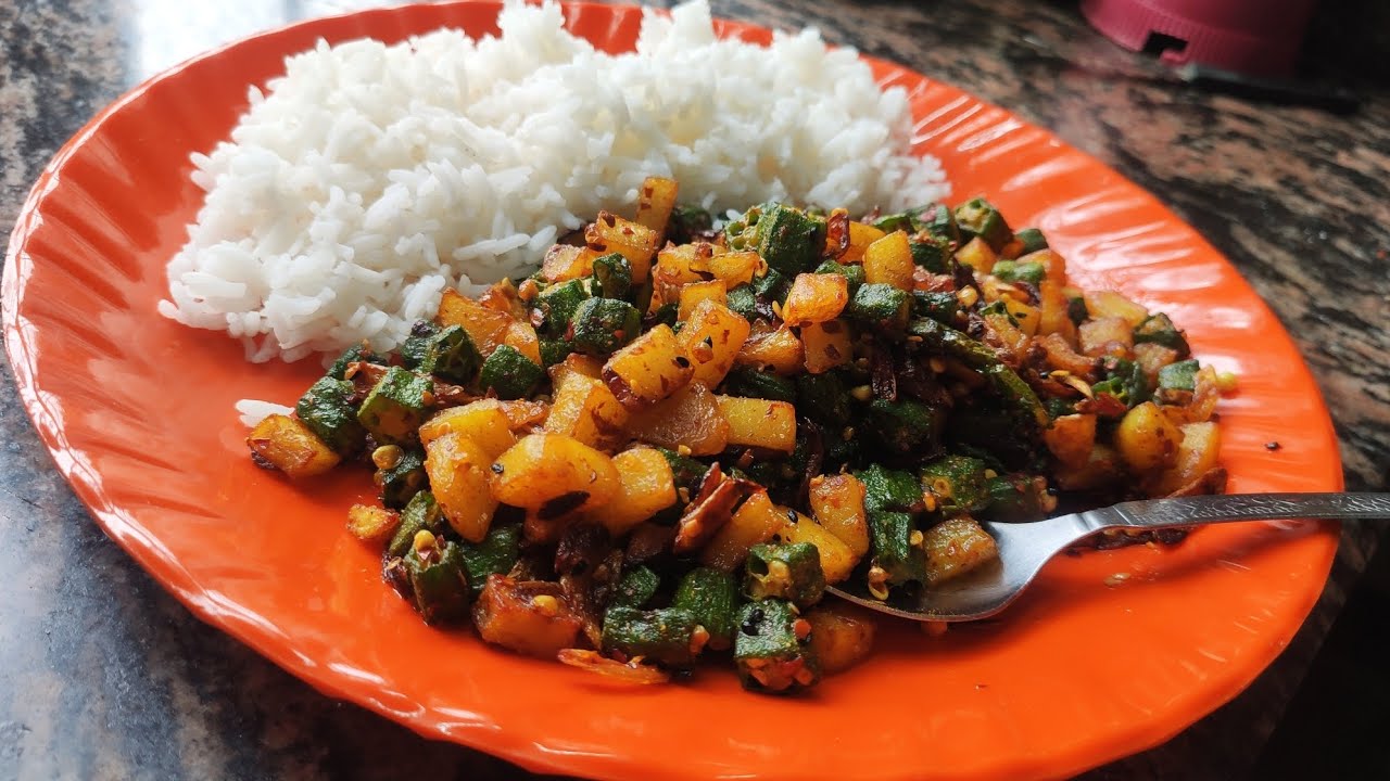 Special bheendi recipe//how to make masala bhindi fry recipe// nobo ...