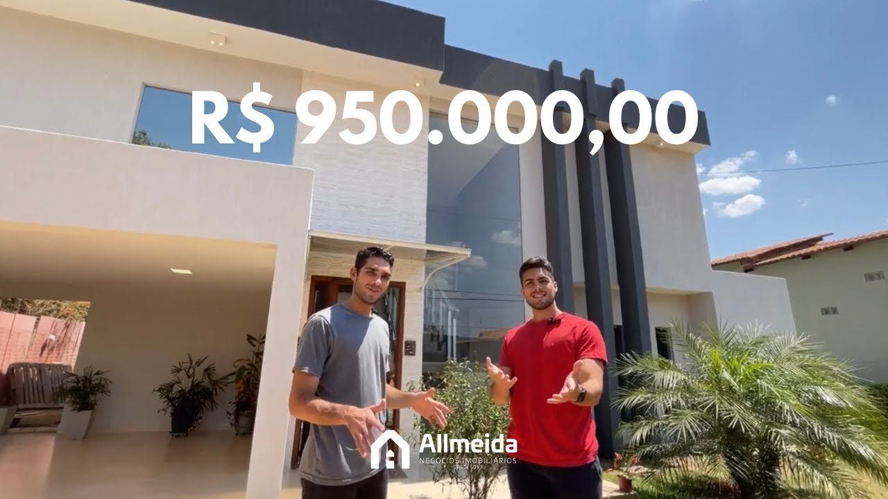 CASA COM ESTILO MODERNO NO CONDOMÍNIO MANSÕES ENTRE LAGOS EM BRASÍLIA ...