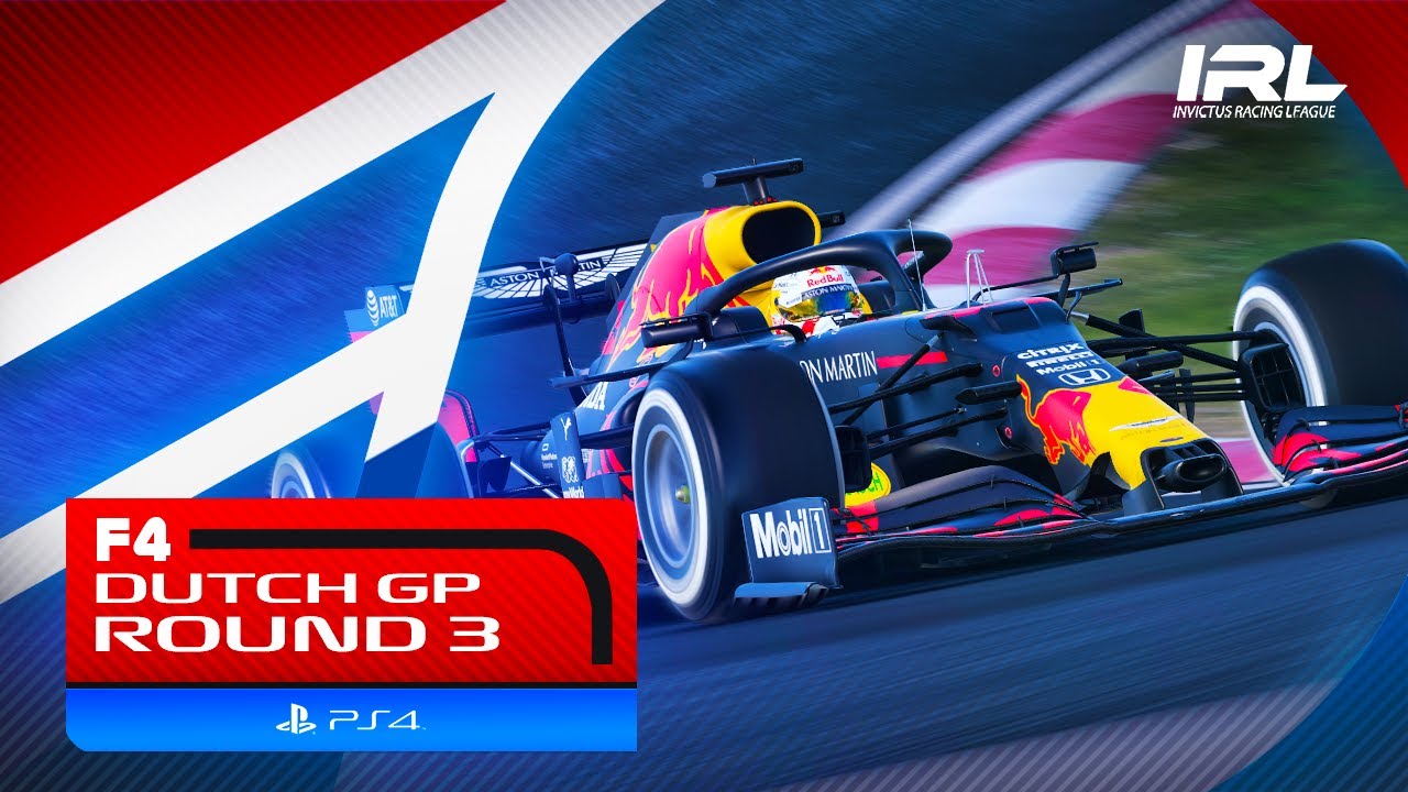 IRL PS4 F4 League: Round 3 - Dutch Grand Prix - YouTube