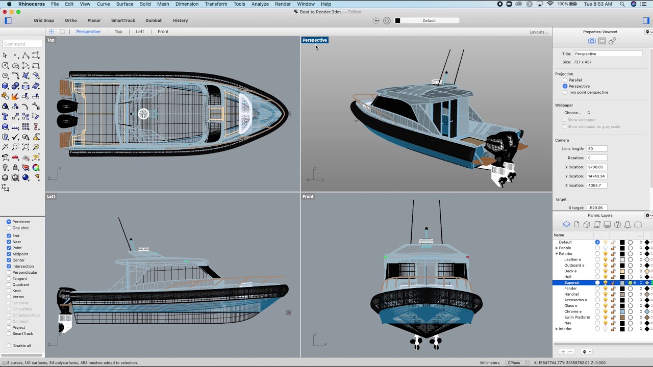 Boat Rendering - YouTube