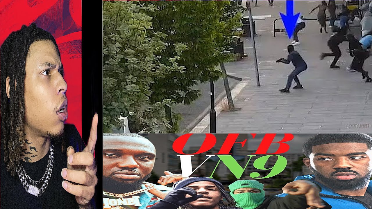 American reacts to north London gangs!!! (ofb vs n9) - YouTube