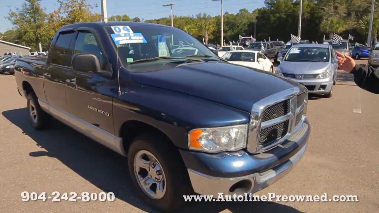 Autoline's 2004 Dodge Ram 1500 SLT/Laramie Walk Around Review Test ...