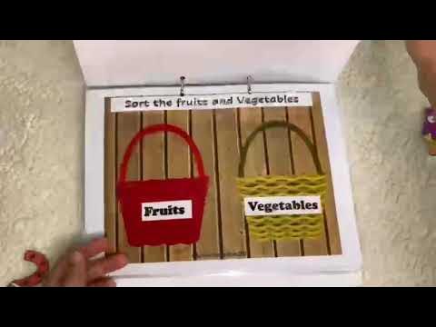 The Food Busy Book | Activity Printables for toddlers and Preschoolers ...