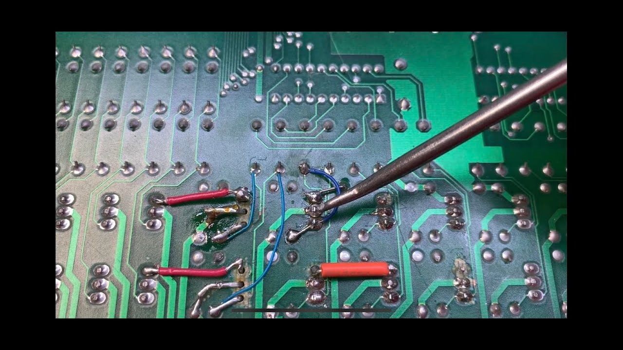 Sega Independence Day Driver Board FET Repair and Test - YouTube
