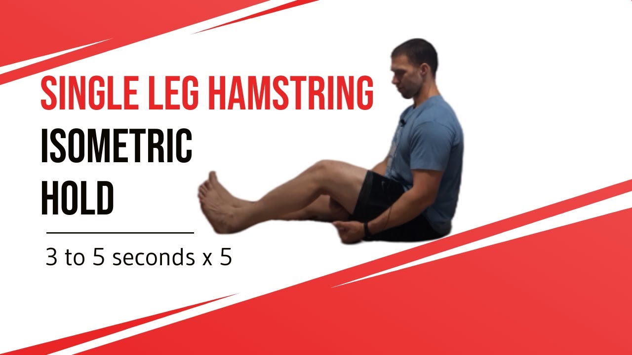L sit Isometric hamstring hold (5 seconds x 5) - YouTube