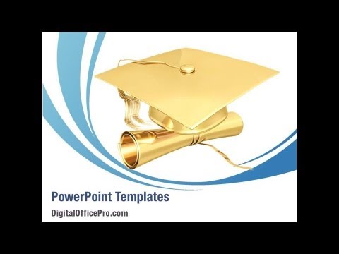 Certificate of Degree PowerPoint Template Backgrounds ...