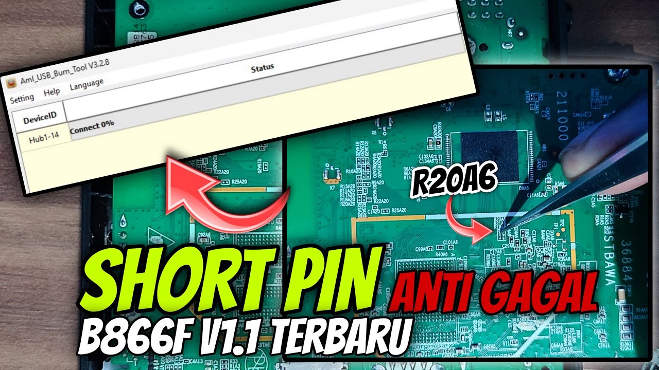 CARA SHORT PIN STB B866F V1.1 TERBARU - YouTube