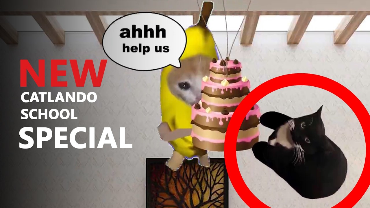 SPECIAL EP - BANANA CATS BIRTHDAY AND THE TRICK CANDLES 😃🎂🎈 - YouTube