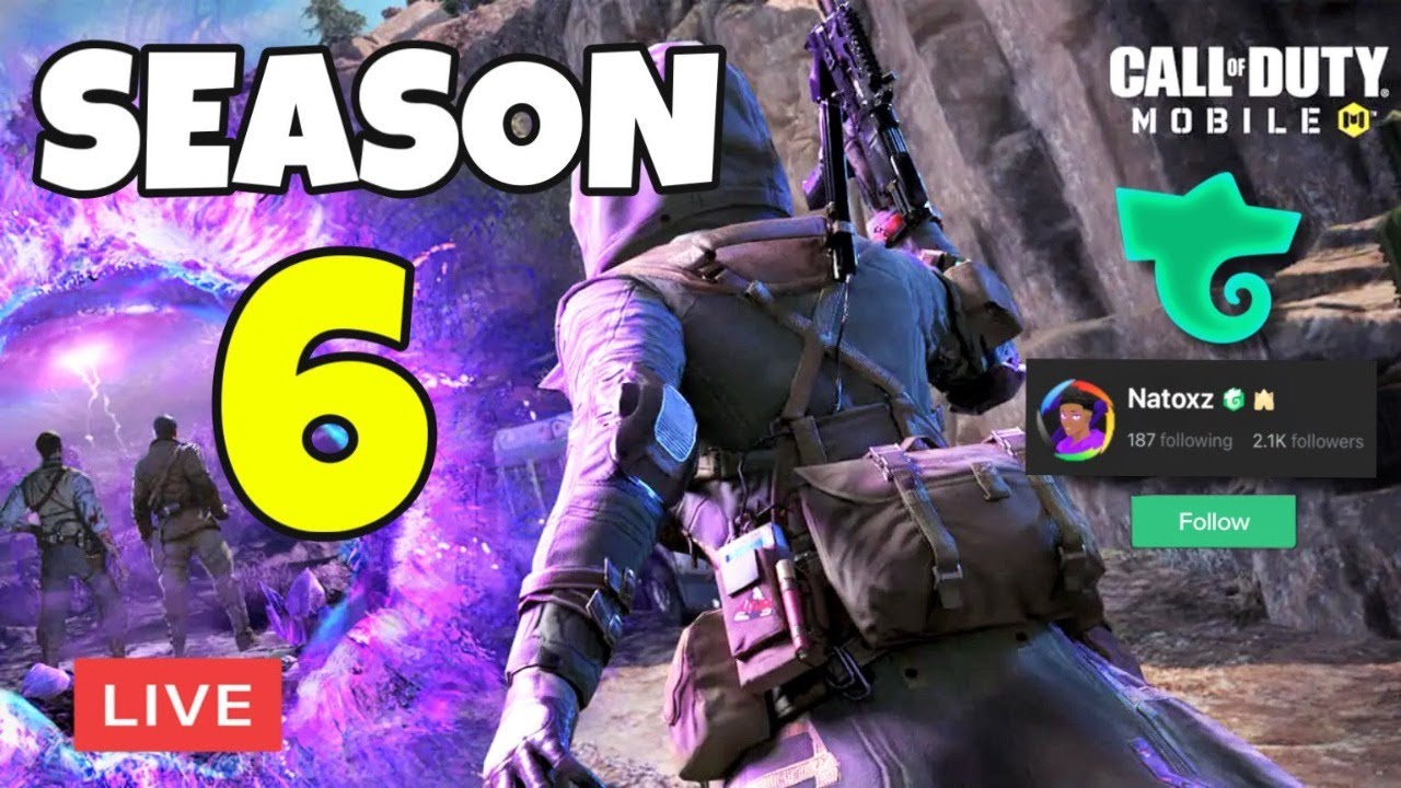 🟣*NEW* SEASON 6 BP + RANKED GRIND AND GIVEAWAYS?? - CoDM - MP & Battle ...