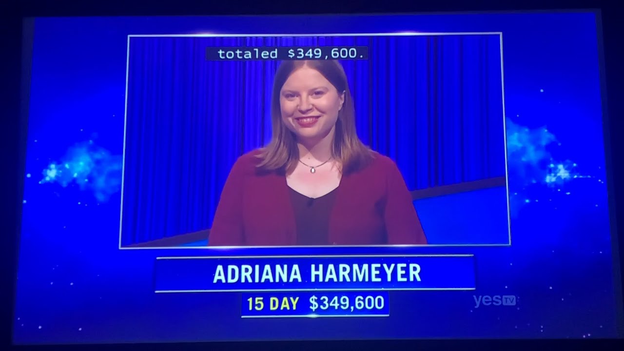 Jeopardy, intro - Adriana Harmeyer DAY 16 (6/19/24) - YouTube