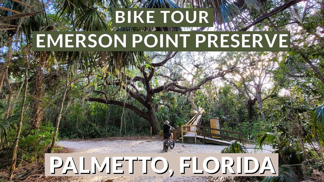 Exploring Emerson Point Preserve by Bike in 4K | Palmetto, Florida ...