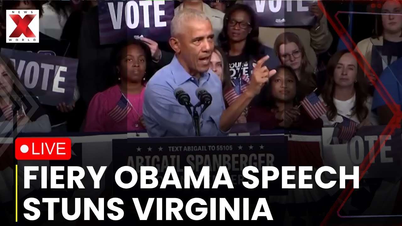 Barack Obama Rally LIVE: Obama rallies crowds for Spanberger in ...