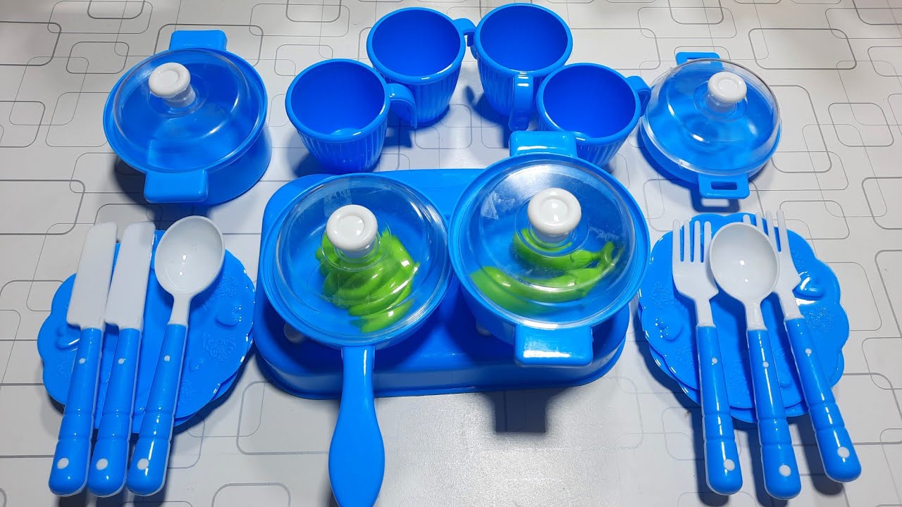 4 Minutes Satisfying with unboxing hello Kitty Kitchen set | play set ...