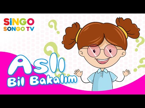 ASLI Bil Bakalım 🤔😀 – SingoSongo TV I İsme Özel Çocuk Şarkıları 🎵