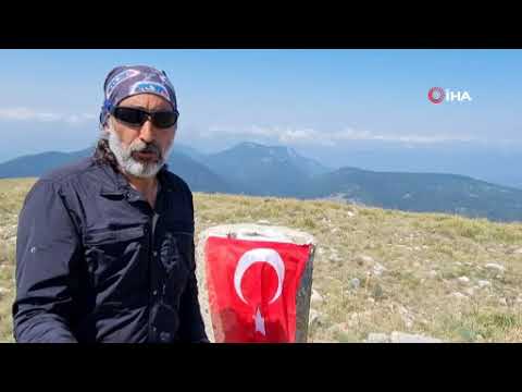 Solo alpinisti 30'uncu tırmanışını Zafer Bayramı'nda gerçekleştirdi