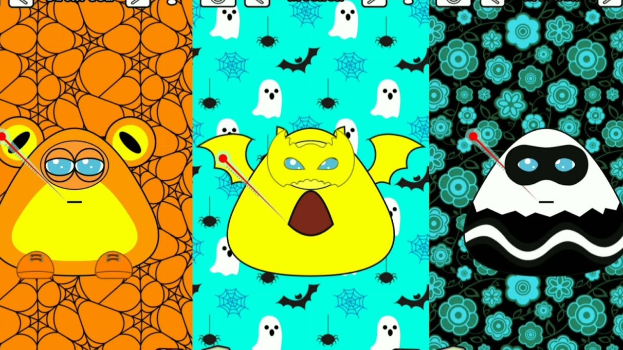 Frog Pou VS Bat Pou VS Egg Pou - YouTube