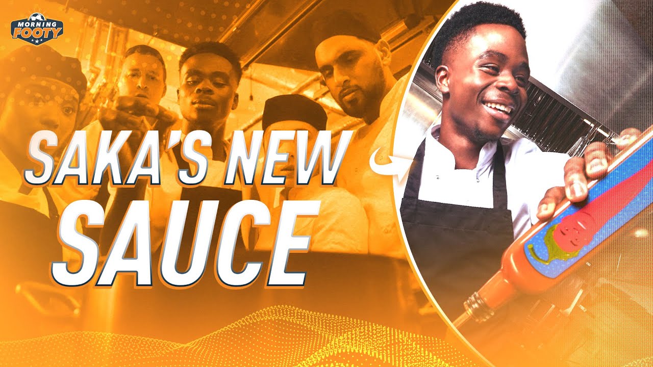 Bukayo Saka's NEW Nandos Limited Editon 'Peri-Peri Saka' Sauce ...