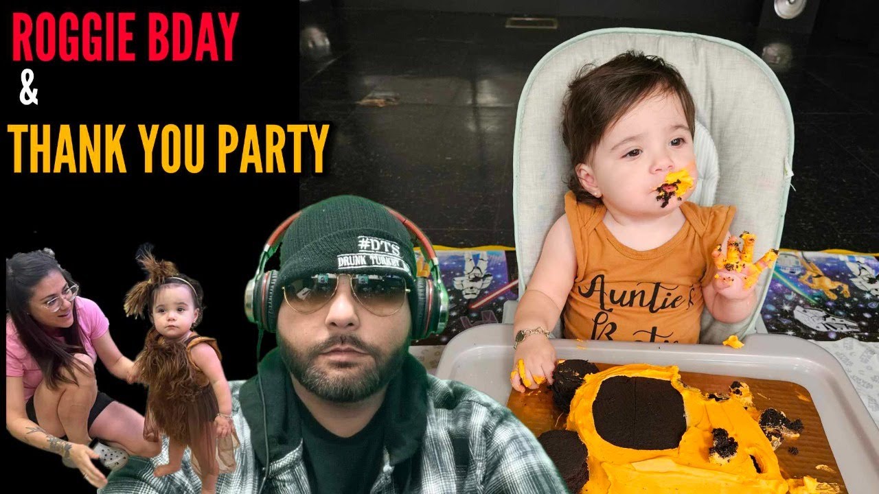 DRUNK Turkey Show: Roggie 1st Birthday Party #starwars - YouTube