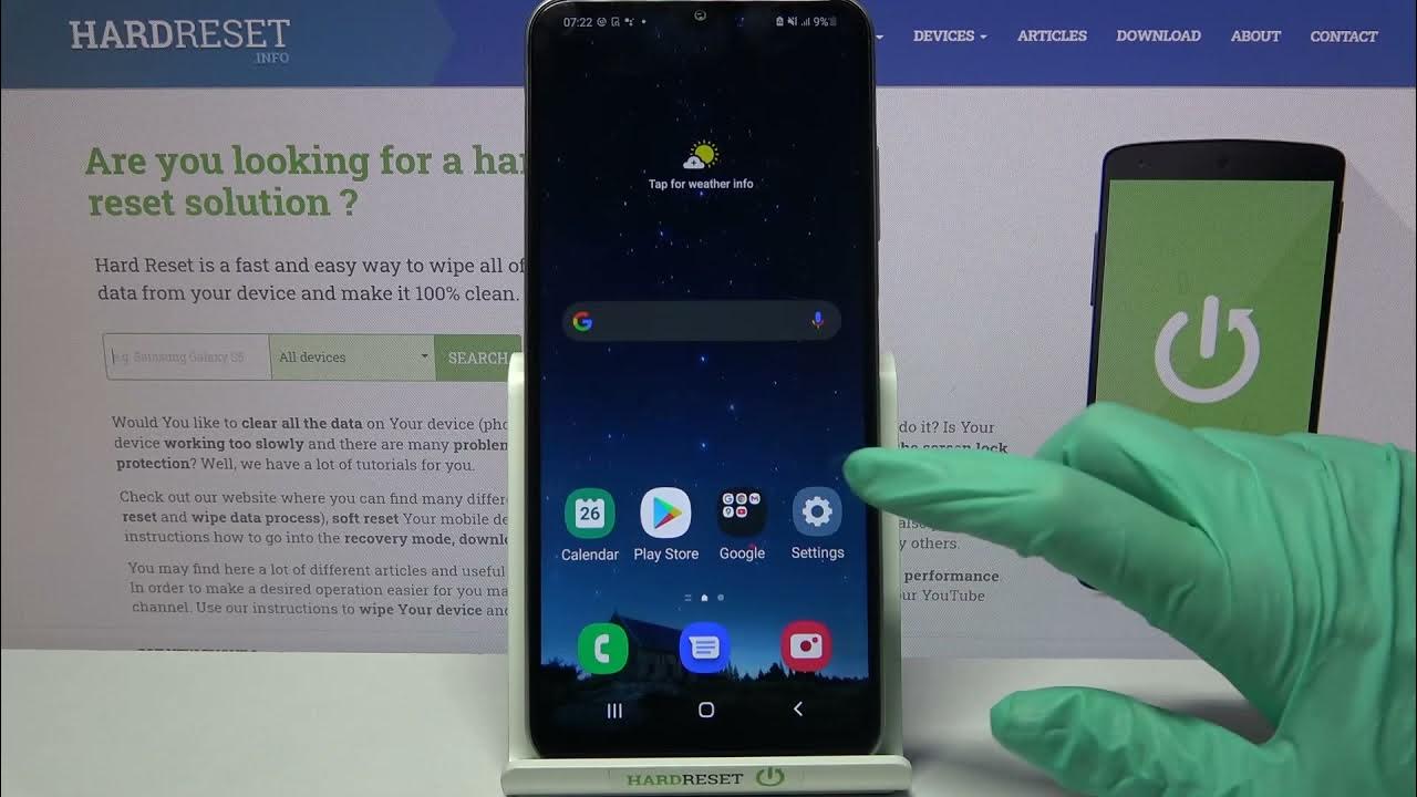 How to Enable High Contrast Text on SAMSUNG Galaxy A12s – Disable High ...