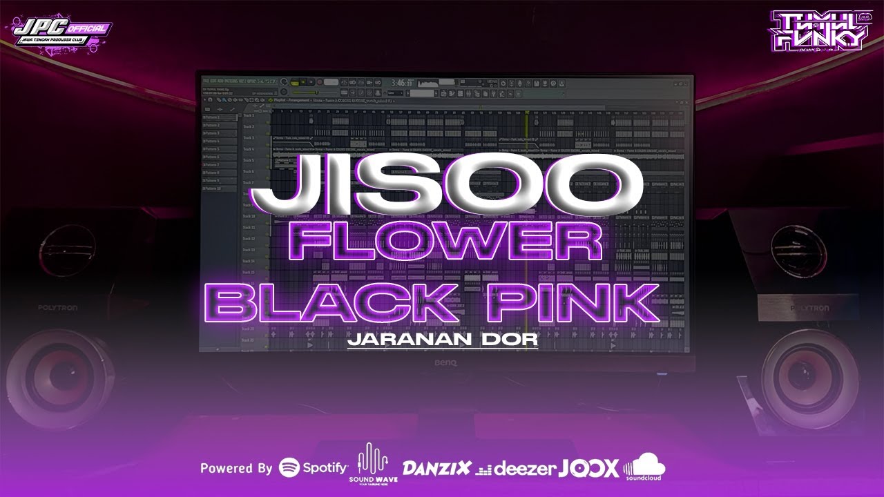 DJ JISO FLOWER | BLACK PINK | JARANAN DORR | SLOW BASS • VIRAL TIKTOK ...