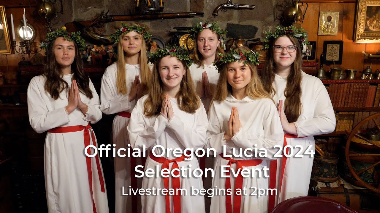 Official Oregon Lucia Selection & Crowning 2024 - YouTube