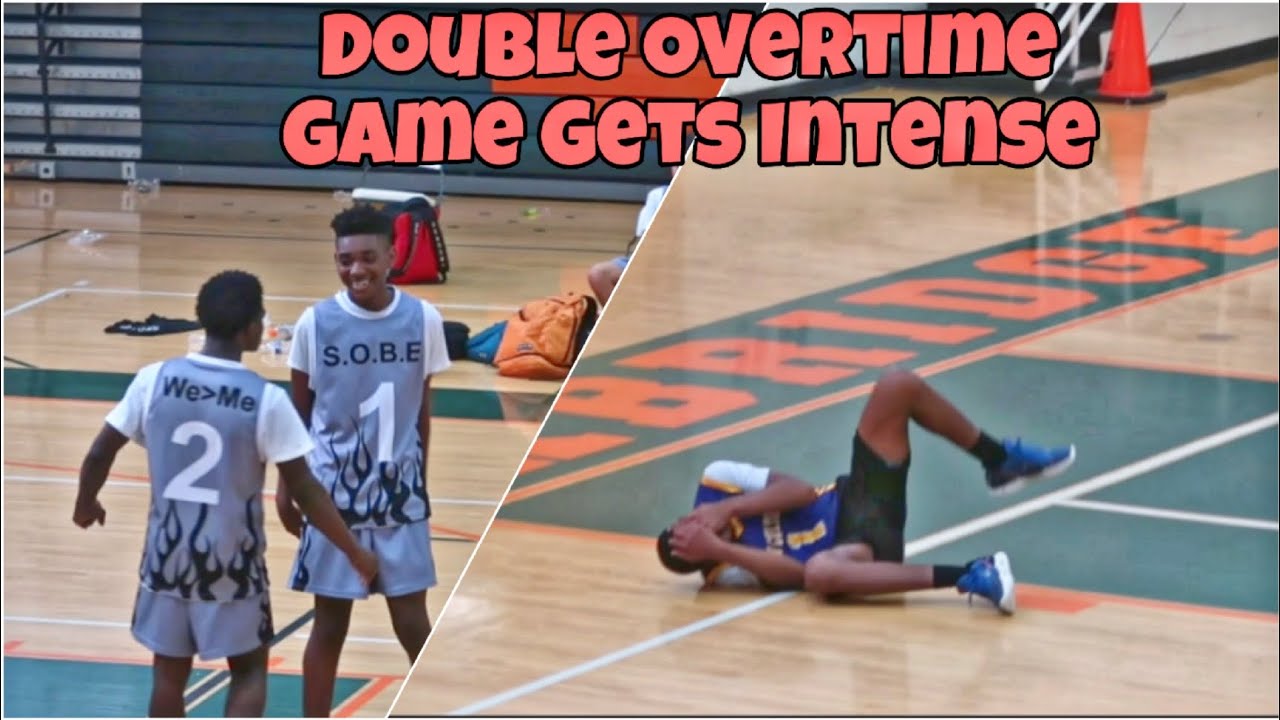 Double Overtime for this 8th grade game gets Intense!! - YouTube