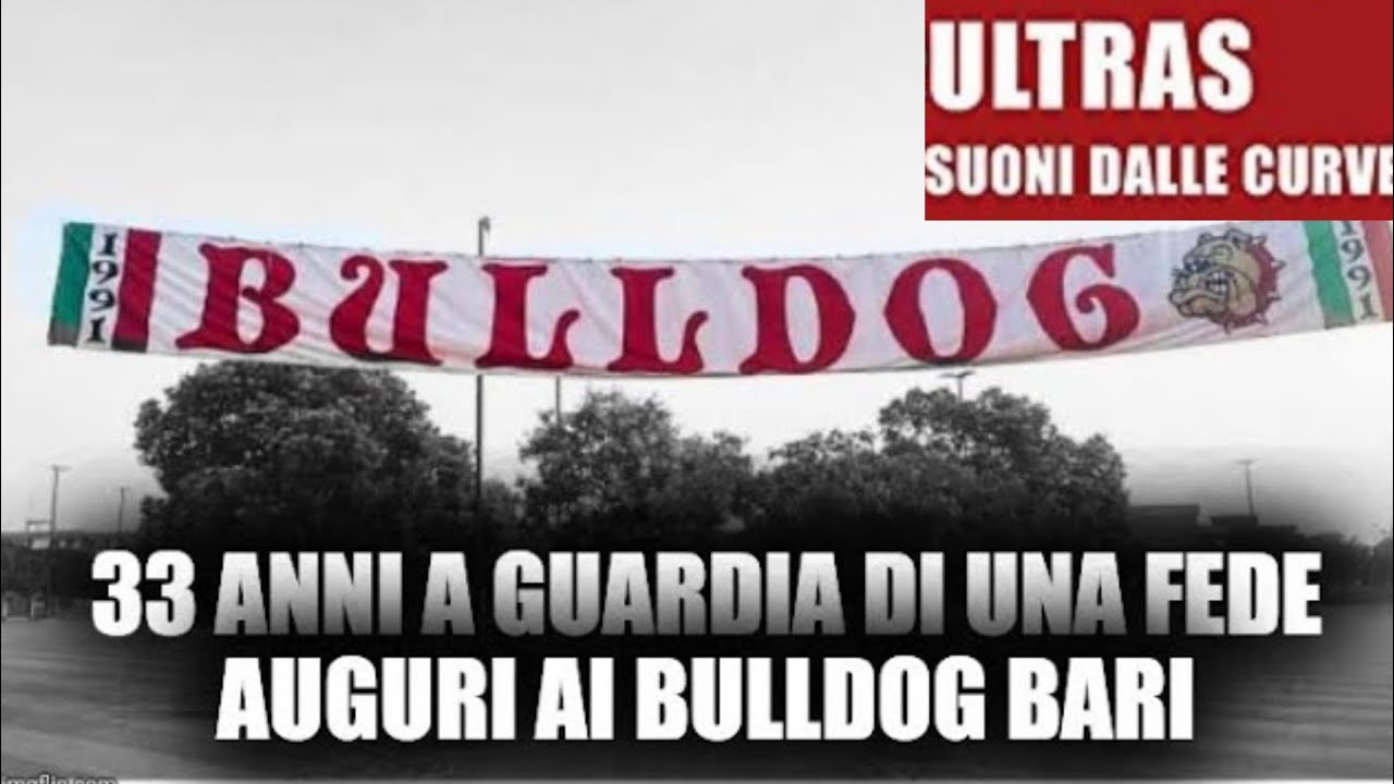 📜 33 ANNI BULLDOG BARI: LA STORIA 📜 - YouTube