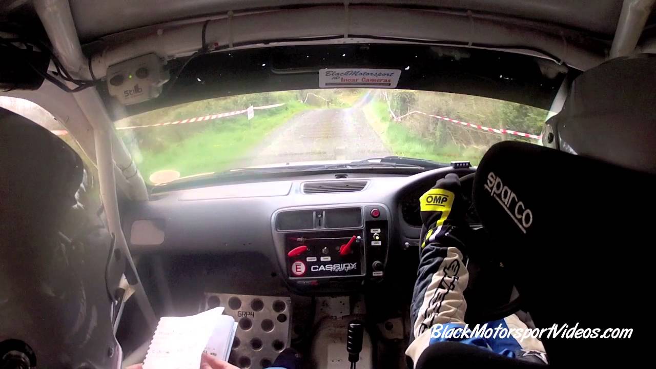 Gary Cassidy & Paul Kelly - Monaghan Stages Rally 2016 - Stage 5 - YouTube