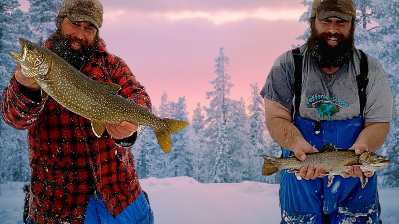 Wicked Blizzard Ice Fishing - YouTube