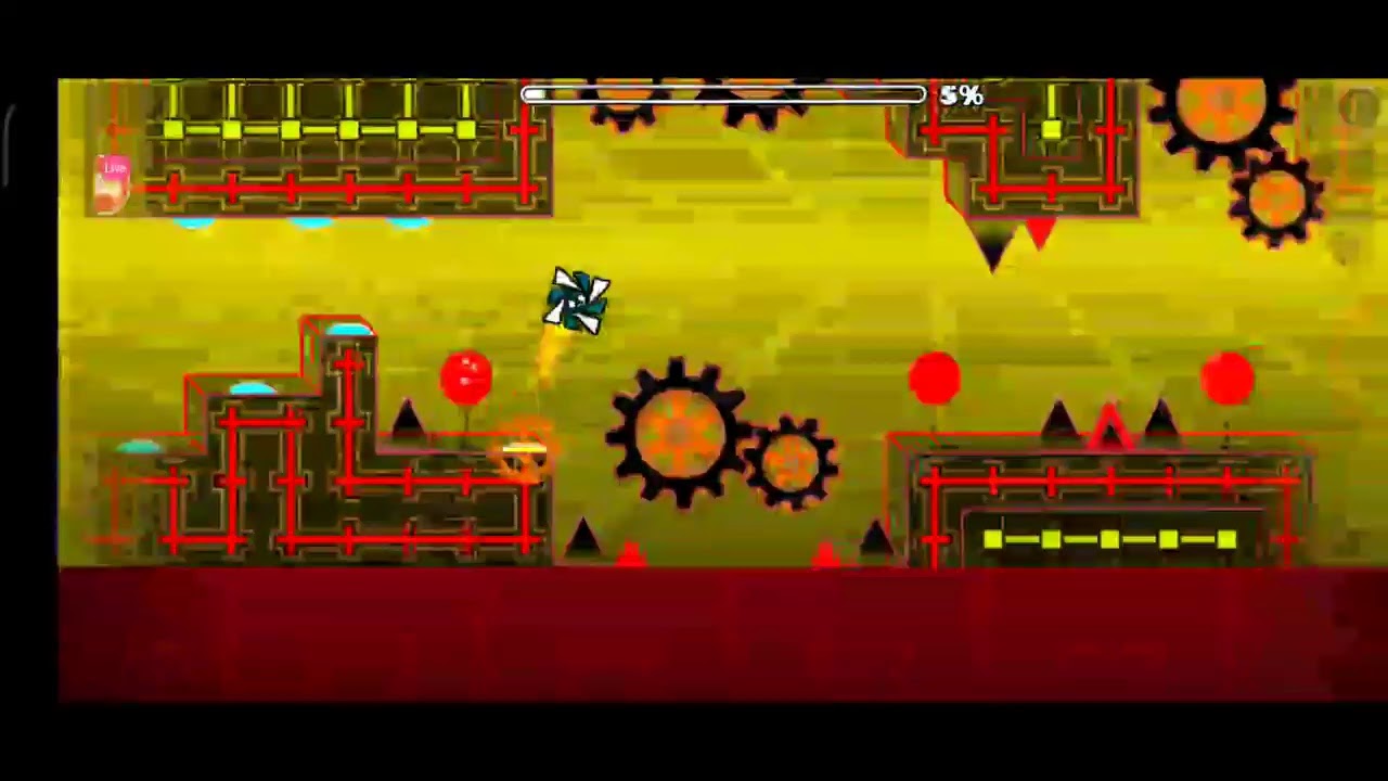Geometry dash- Nine circles - YouTube