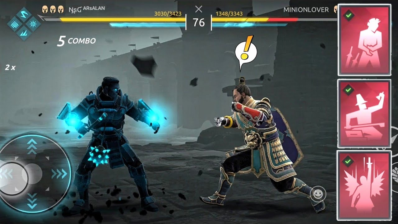 shadow-fight-arena-new-season-skin-emotes-youtube