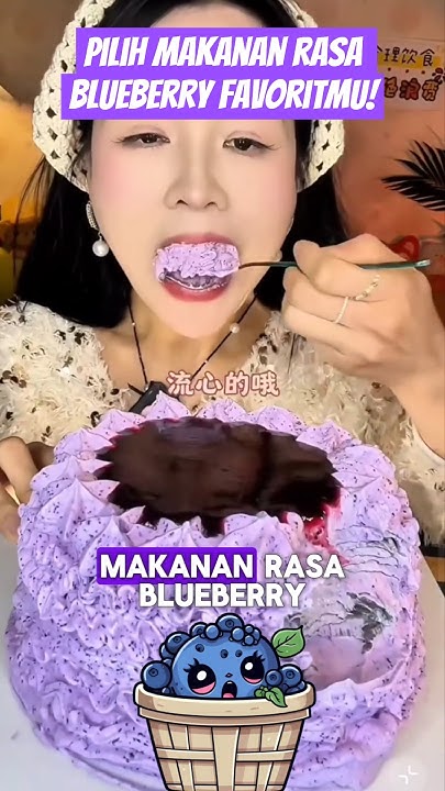 Wah! Dessert Blueberry Mana yang Paling Menggoda?🫐💜 - YouTube