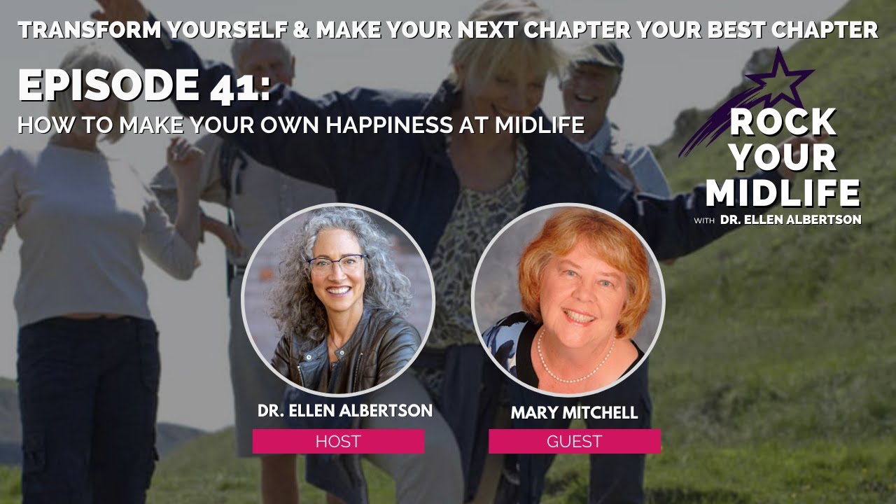 How to Make Your Own Happiness at Midlife - YouTube
