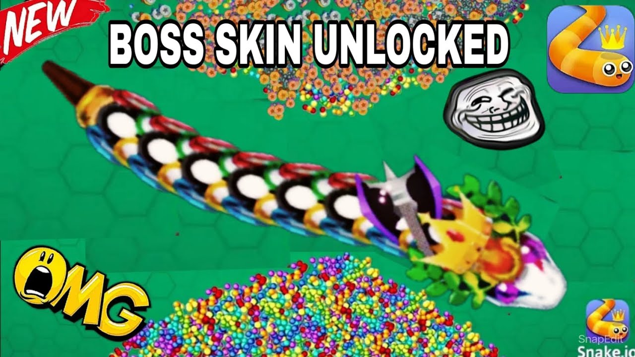 Wow.😲 || SNAKES SUPPORT'S GAME'S Olympia Boos Snake Skins Unlocked ...